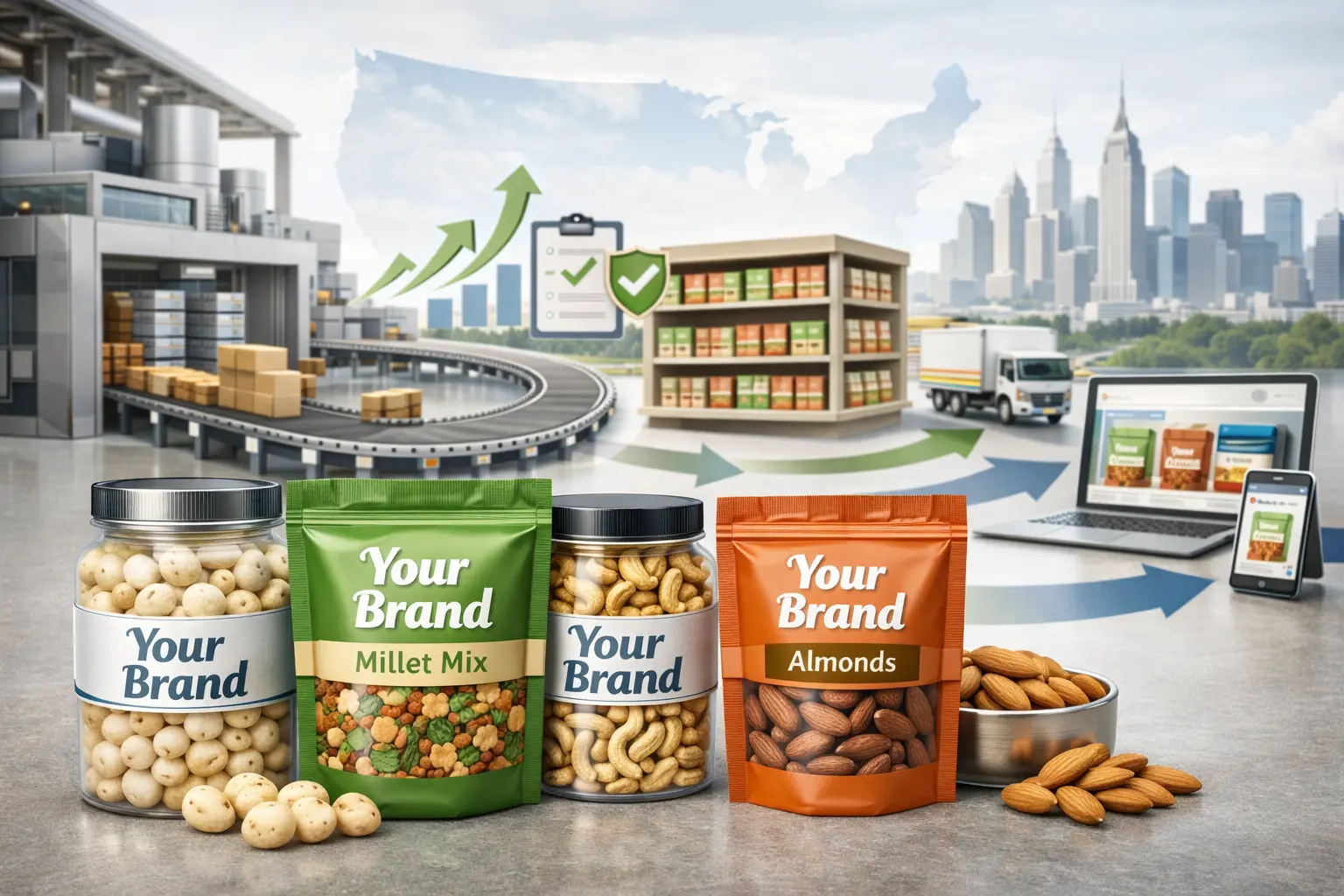 Snack Business USA: 11 Reasons Private Labeling Is the Fastest Way to Scale